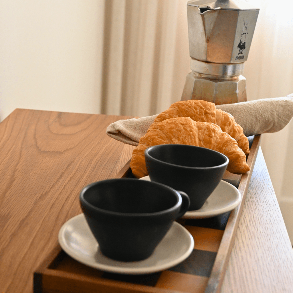 Walnut and Maple Checkered Serving Tray - Porridge and Oak